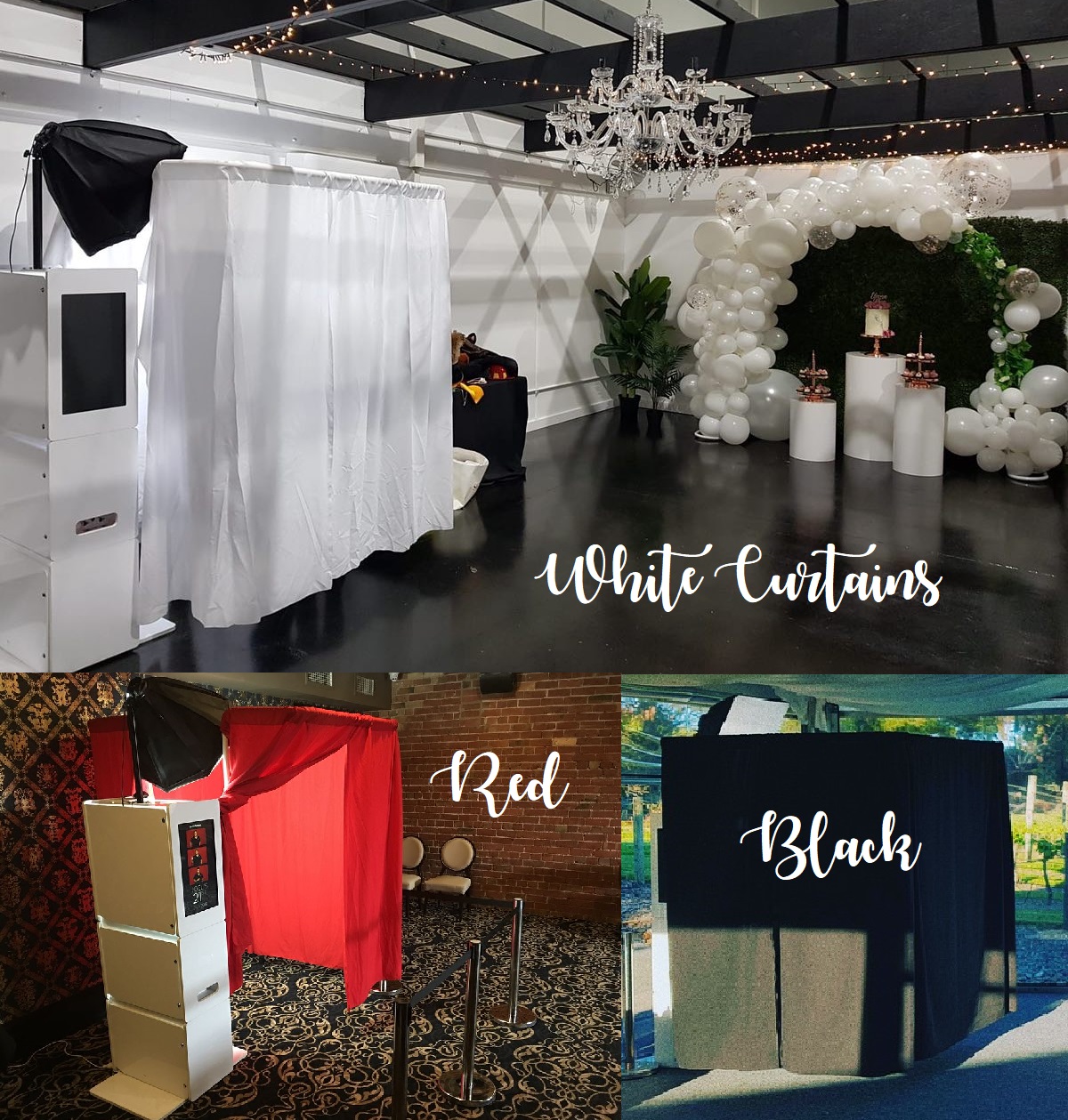 Enclosed Photo Booth - Cherish Photobooth